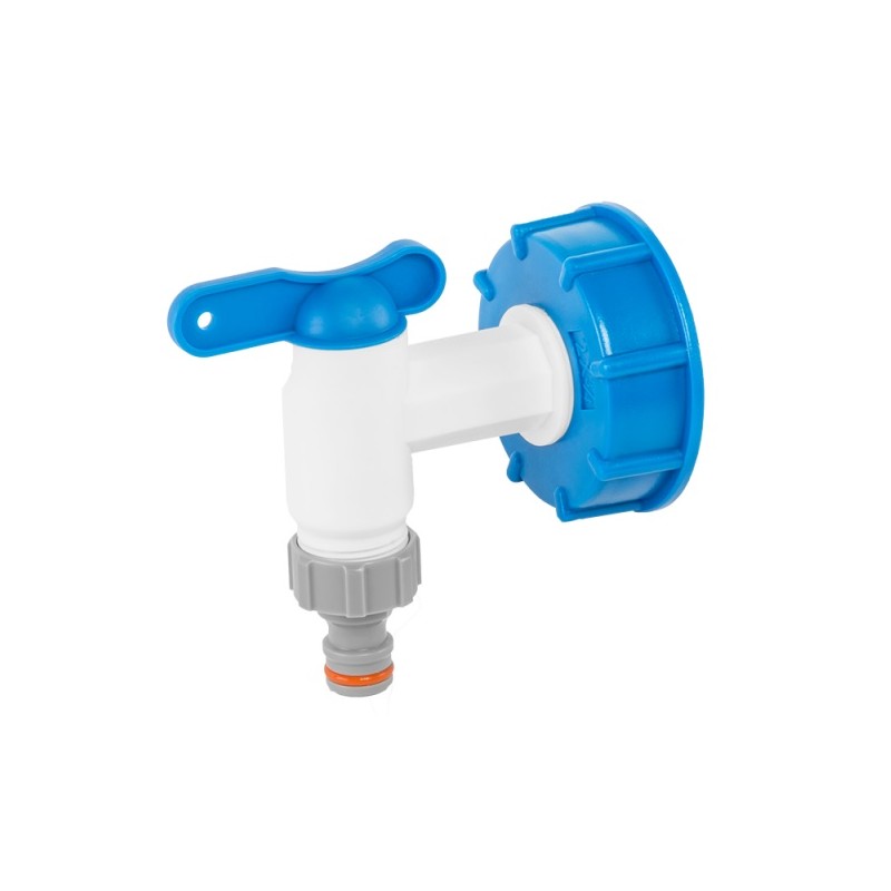 IBC Tartály Csap S60 x 3/4" KM, Gyorscsatlakozóval